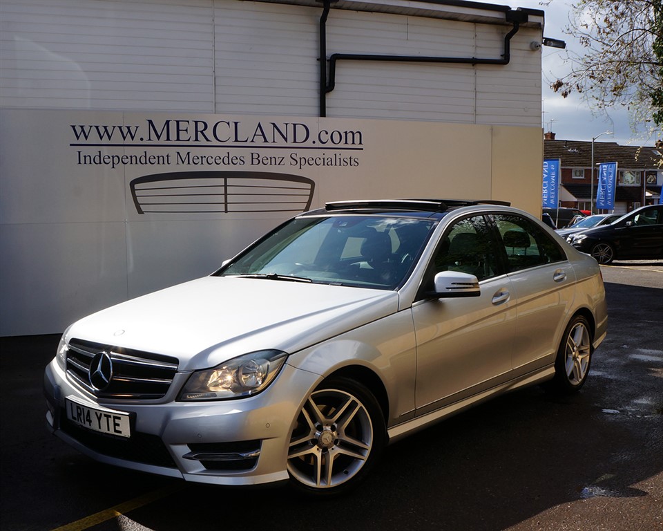 2014 (14) MERCEDES BENZ C220 CDI AMG SPORT PREMIUM PLUS SALOON DIESEL ...