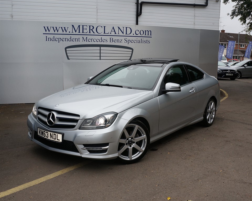 2014 (63) MERCEDES BENZ C250 CDI AMG SPORT PREMIUM PLUS COUPE DIESEL ...