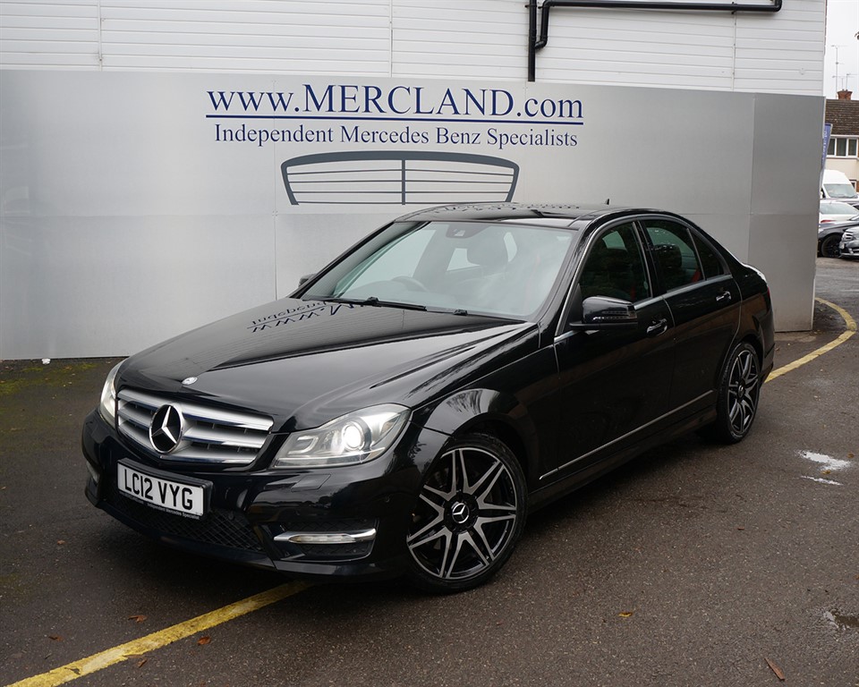 2012 (12) MERCEDES BENZ C350 CDI BLUEEFF AMG SPORT PLUS SALOON DIESEL ...