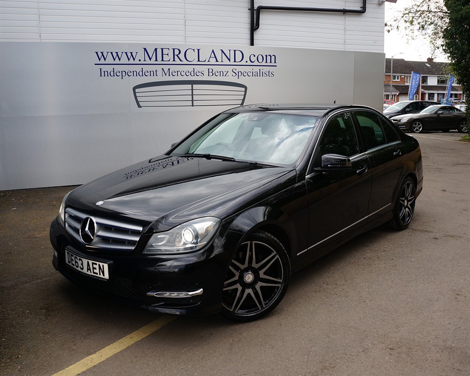 2013 (63) MERCEDES BENZ C350 CDI BLUEEFF AMG SPORT PLUS SALOON DIESEL ...