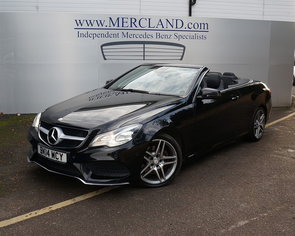 2014 (14) MERCEDES BENZ E220 CDI AMG SPORT CONVERTIBLE DIESEL AUTO ...