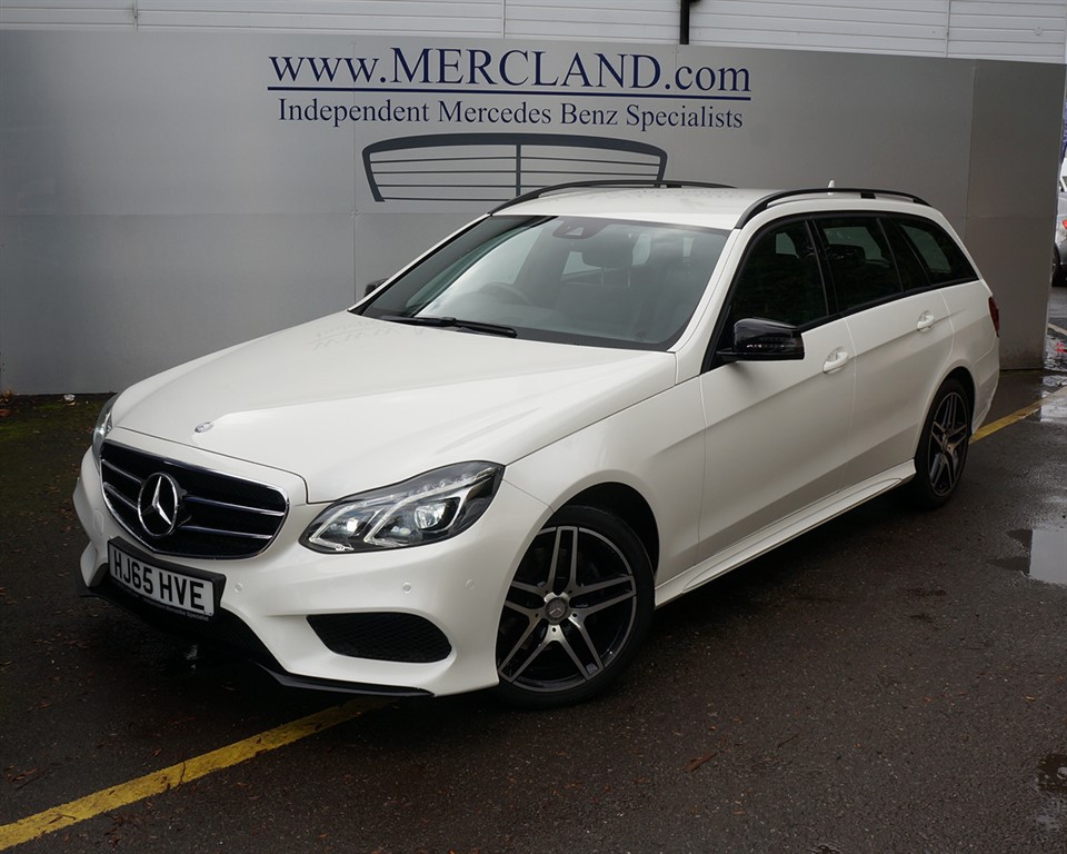 2015 (65) MERCEDES BENZ E220 BLUETEC AMG NIGHT EDITION ESTATE DIESEL ...