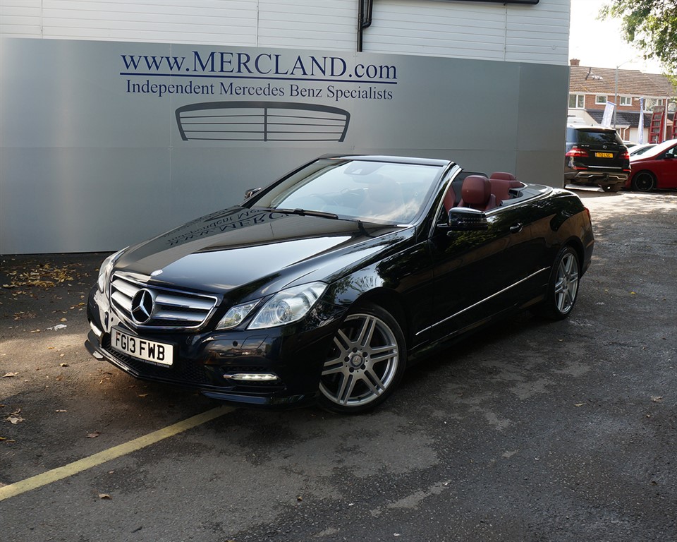 2013 (13) MERCEDES BENZ E250 CDI BLUEEF SPORT CONVERTIBLE DIESEL AUTO ...