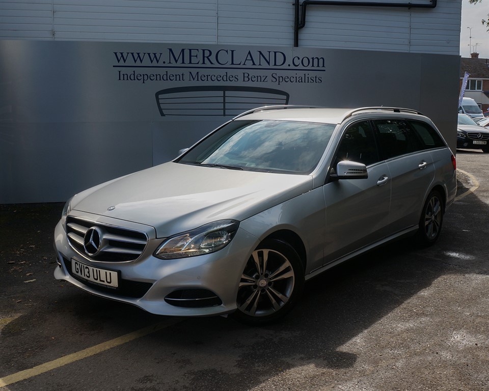 2013 (13) MERCEDES BENZ E250 CDI SE ESTATE DIESEL AUTO SILVER ...