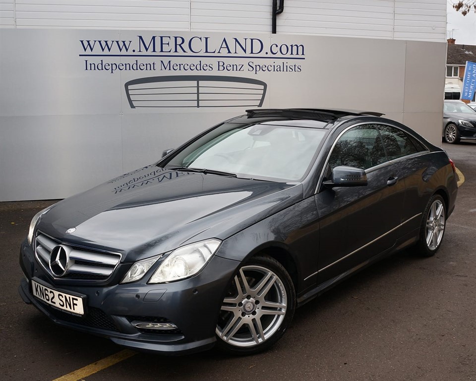 2013 (62) MERCEDES BENZ E350 CDI BLUEEFF SPORT 265 COUPE DIESEL ...