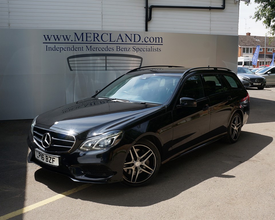 2016 (16) MERCEDES BENZ E350 BLUETEC AMG NIGHT EDITION ESTATE DIESEL ...