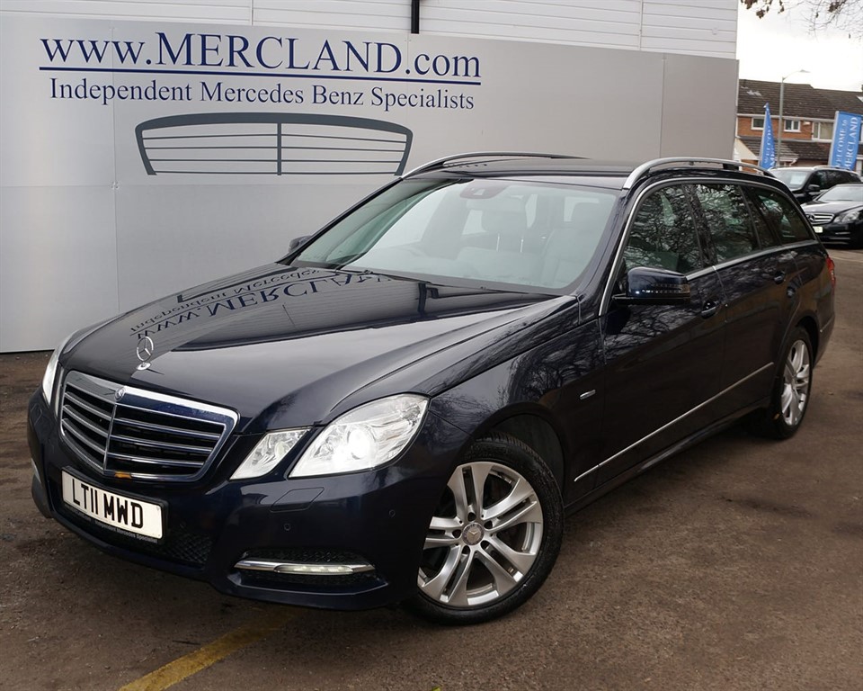 2011 (11) MERCEDES BENZ E350 CDI BLUEEFF AVANTGARDE ESTATE DIESEL ...