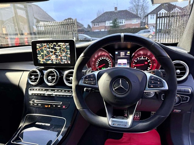 Used Mercedes C63 V8 BiTurbo AMG S (Premium) SpdS MCT Euro 6 (s/s) for ...