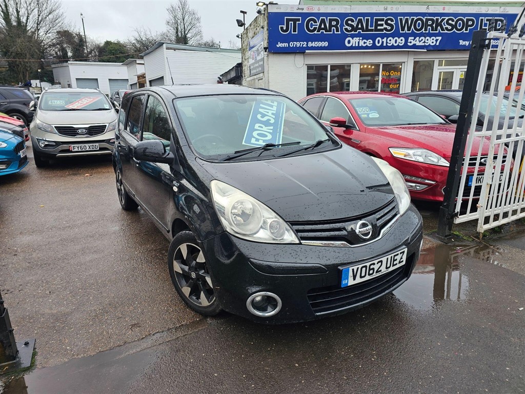 Used Nissan Note for sale in Worksop, Nottinghamshire | JT Car Sales ...