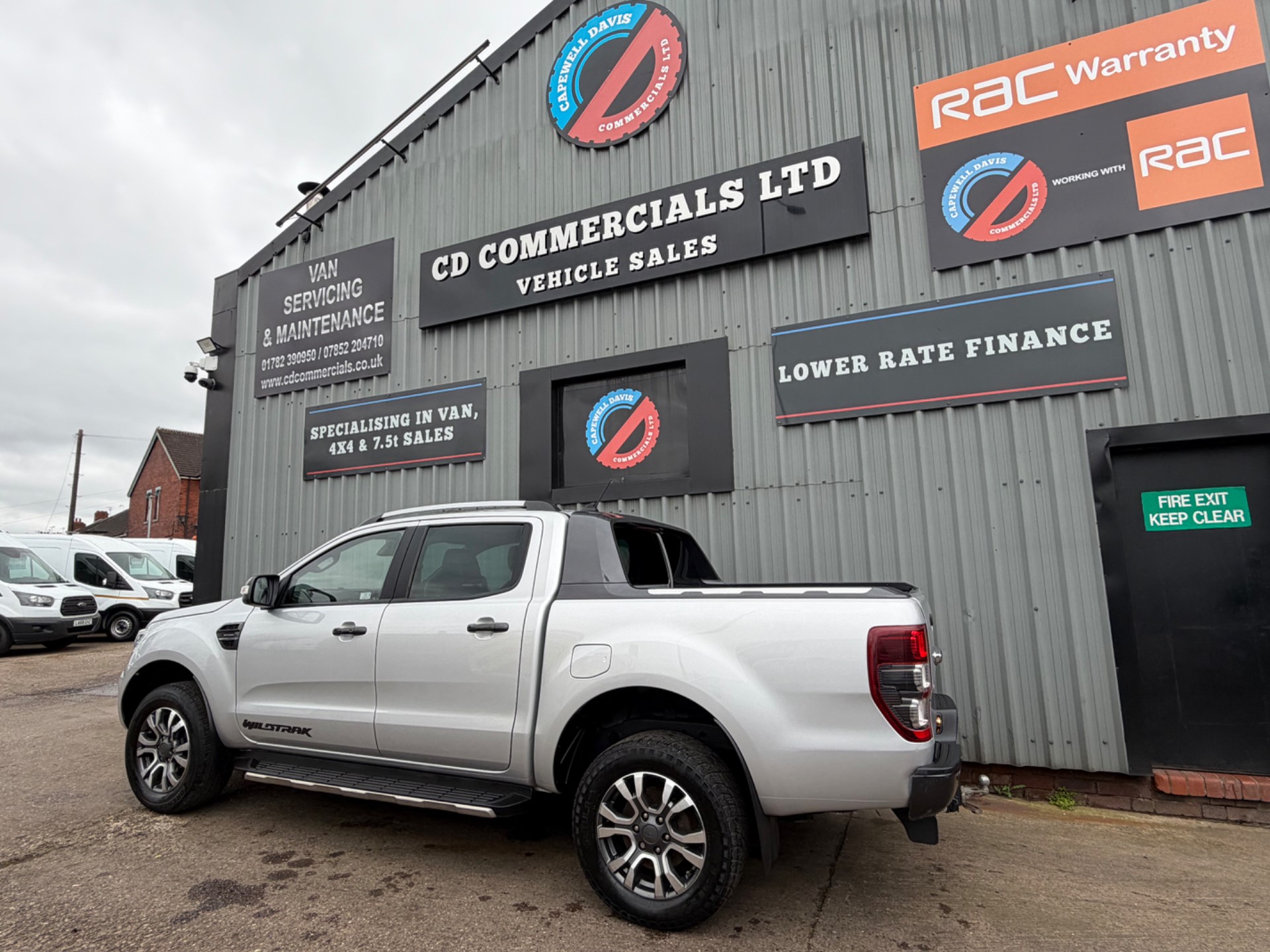 Used Ford Ranger for sale in Stoke on Trent, Staffordshire | CD Commercials