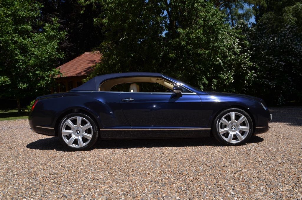Used Dark Sapphire Blue Bentley Continental GTC For Sale | Buckinghamshire